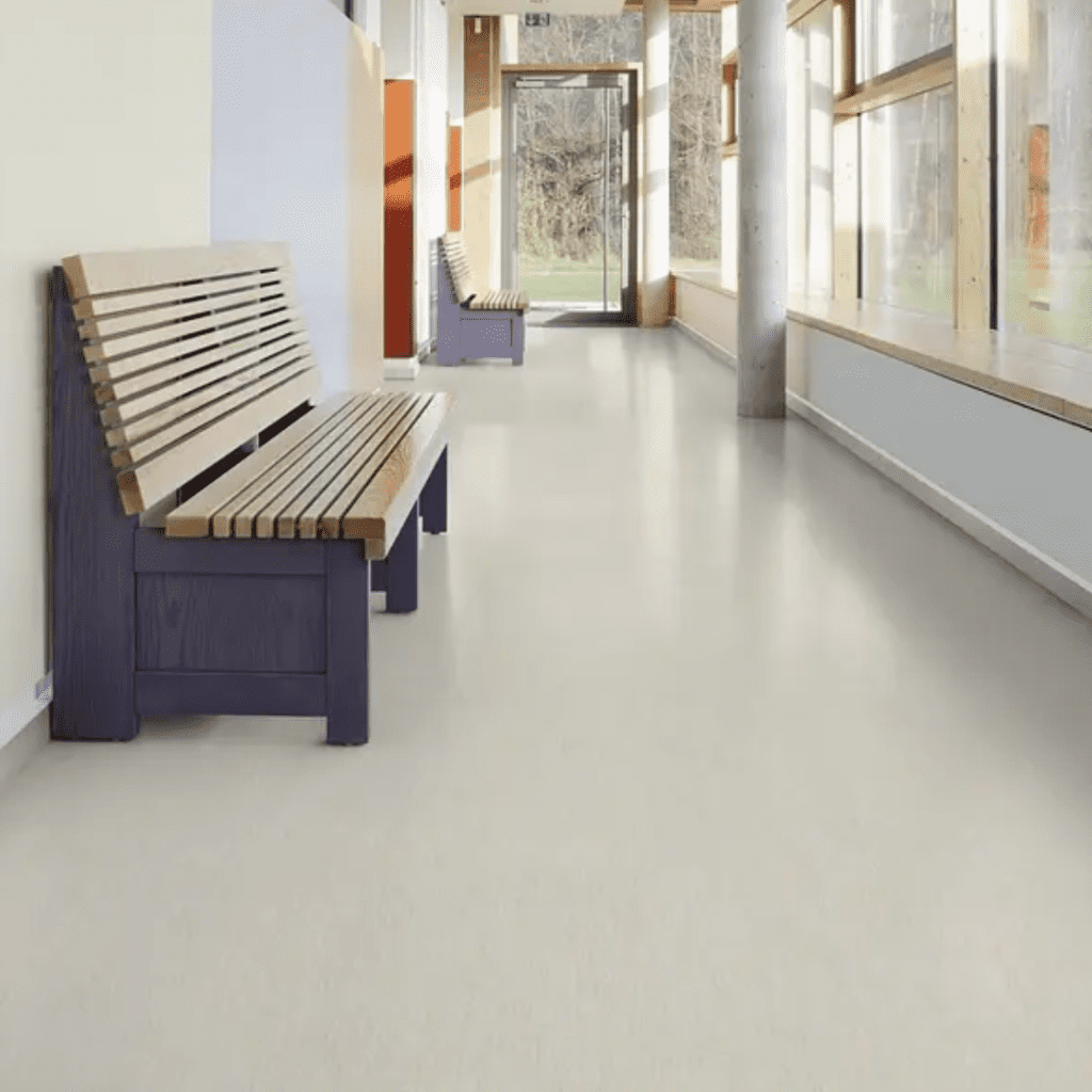 Piso Linóleo Granito Gris 1,6 Mm X 2 M Ancho 1 M Lineal. - Cruzeiro Gomas